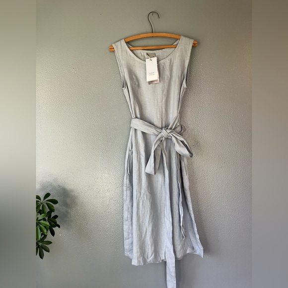 sand snow | Dresses | Sand Snow Linen Dress | Poshmark
